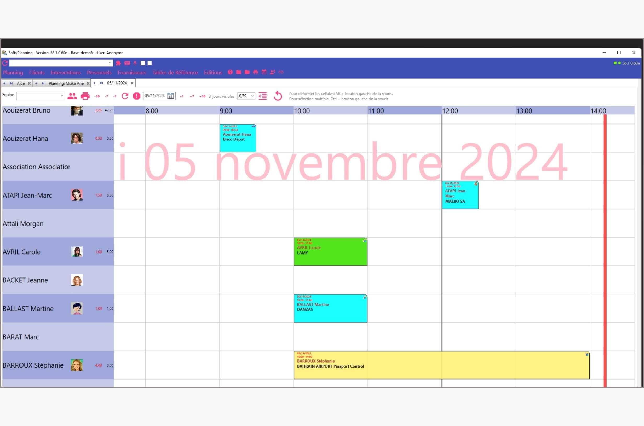 Logiciel Facturation Interventions - SoftyPlanning, SoftySoft